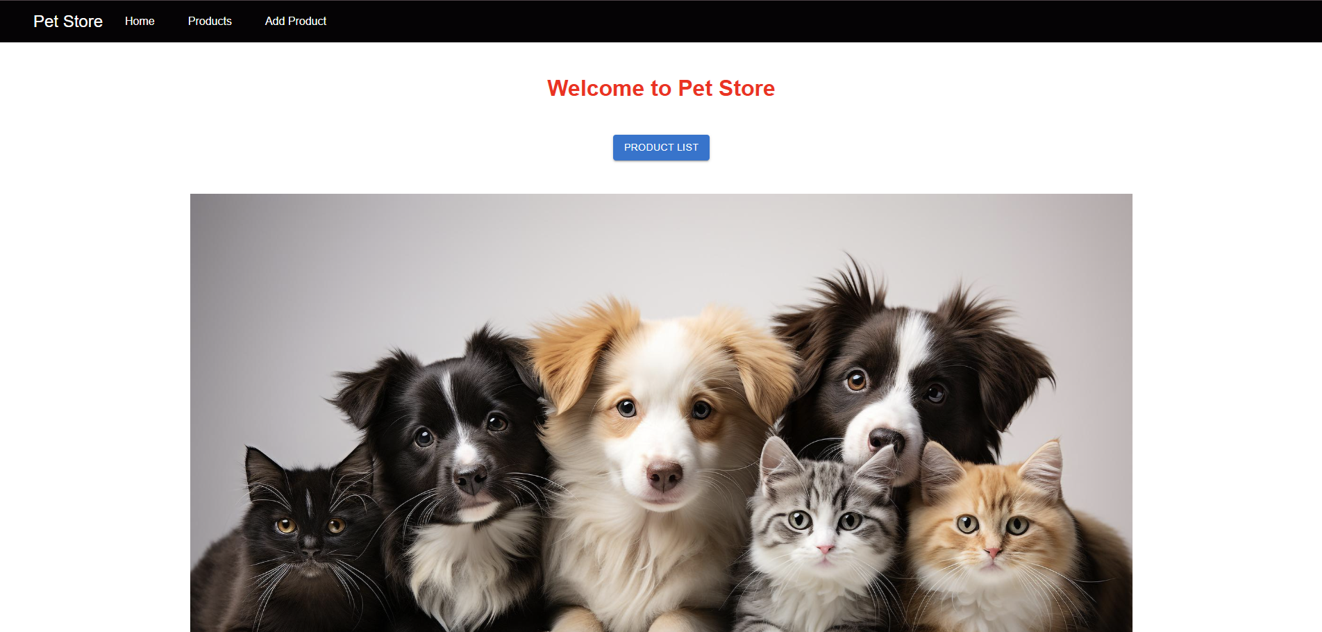 Pet Store Management Project